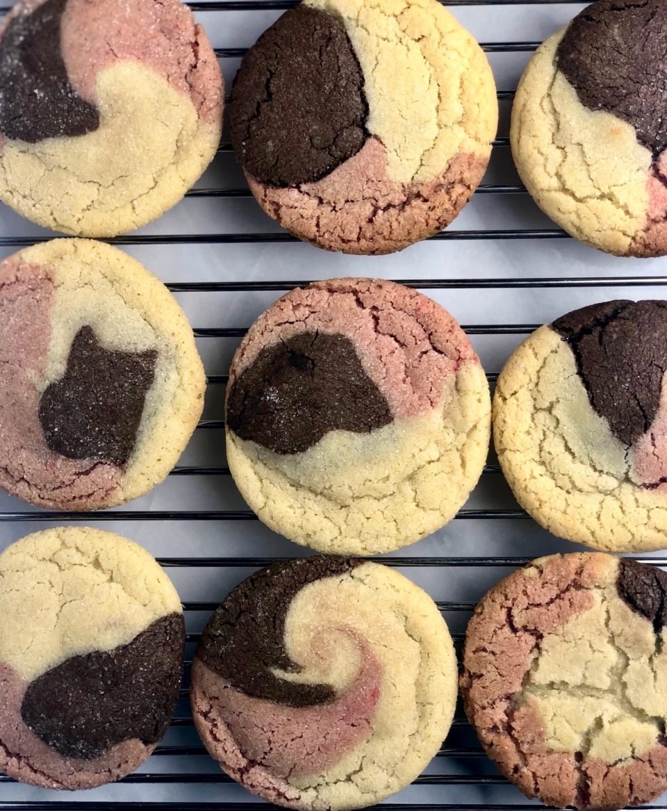 The Trifecta Cookie-Neopolitan Cookie - 3jamigos