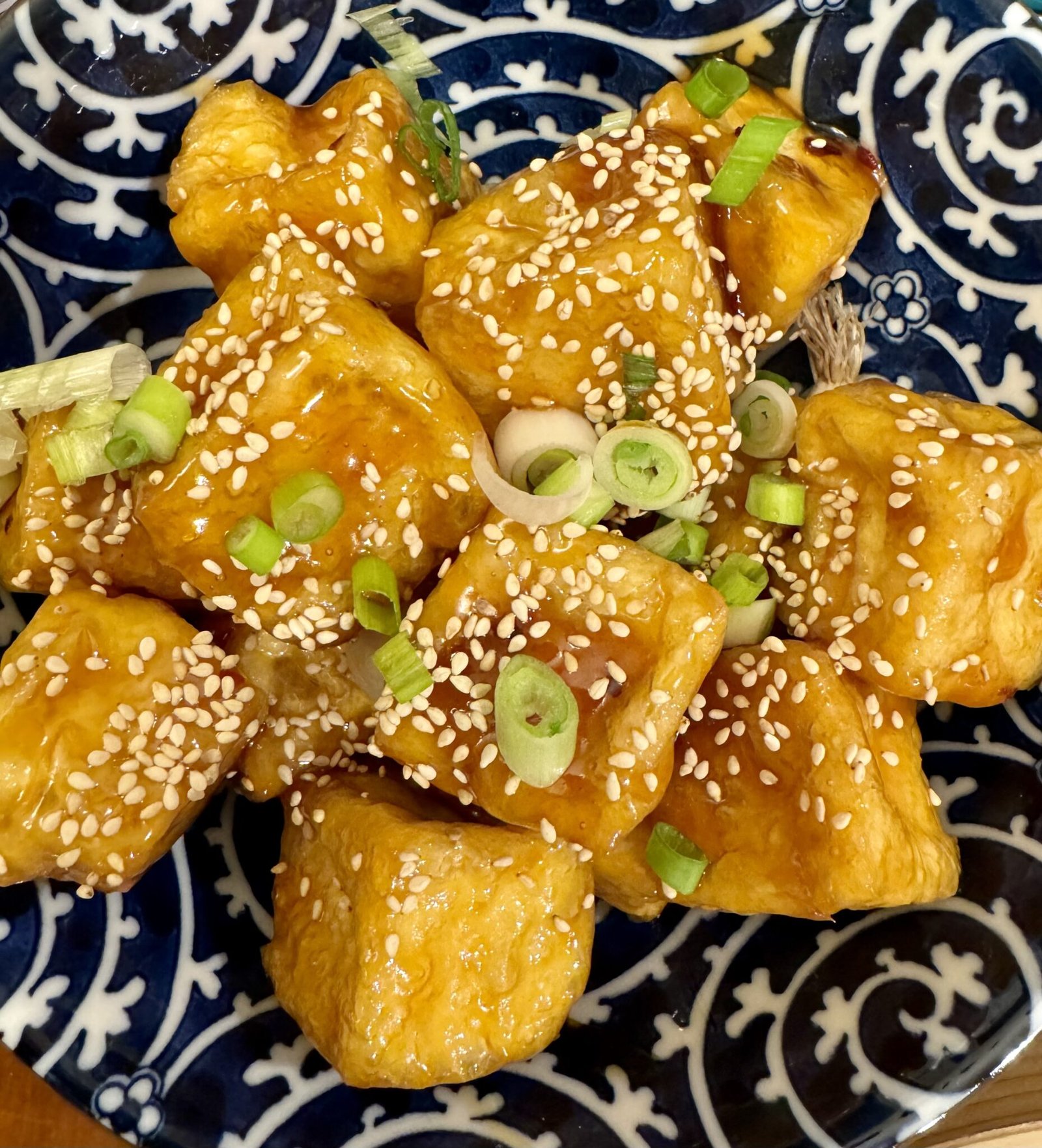 Honey Sesame Tofu Puffs-Perfect for Meatless Mondays - 3jamigos
